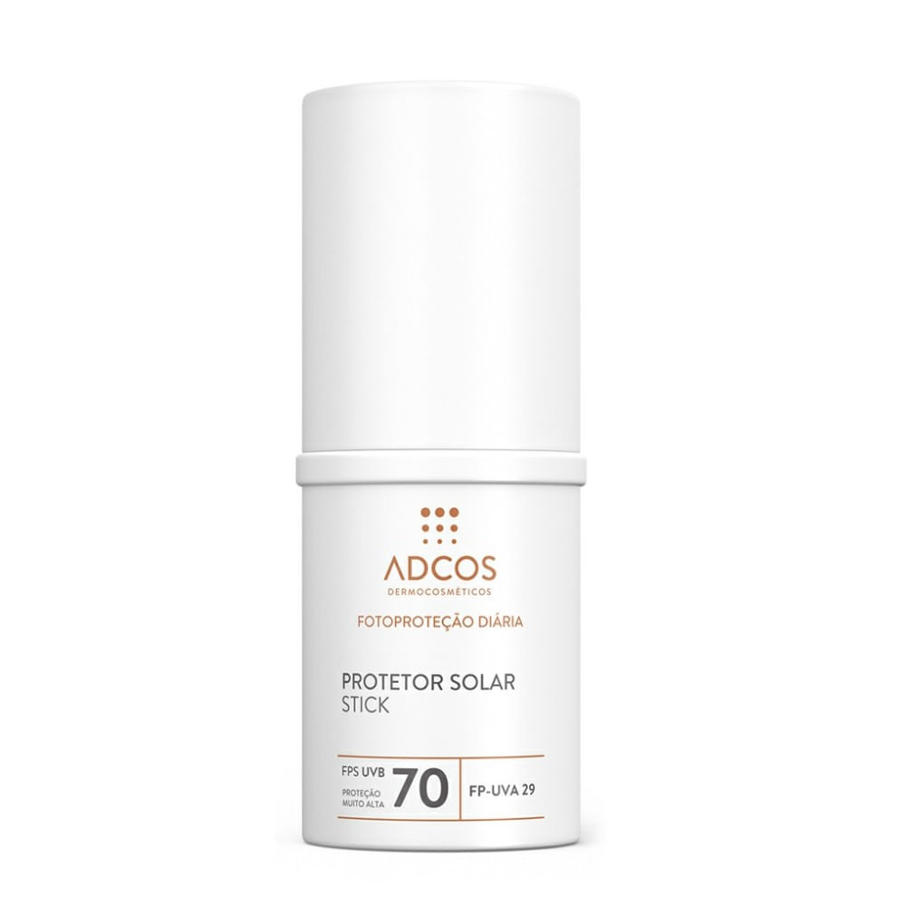 Protetor Solar Stick Adcos Incolor Fps70 13g - Drogaria Venancio