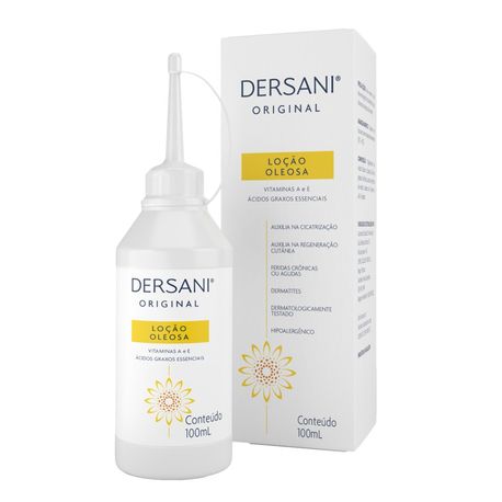 Loção Oleosa Dersani Original 100ml - Drogaria Venancio