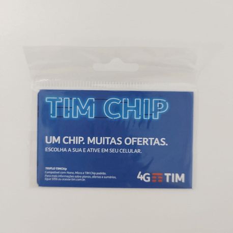 Chip Tim Plano Naked 4g - Drogaria Venancio