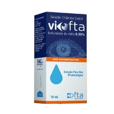 Viofta 0,15% Ofta Solução Oftalmológico 10ml - drogariavenancio