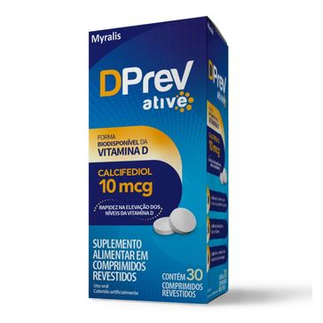 Dprev Ative 10Mcg Myralis 30 Comprimidos Revestidos - drogariavenancio