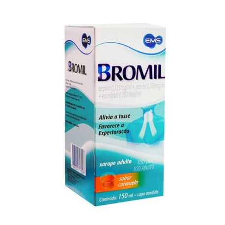 Bromil Ems Expectorante Adulto 150ml + Copo Medida - drogariavenancio