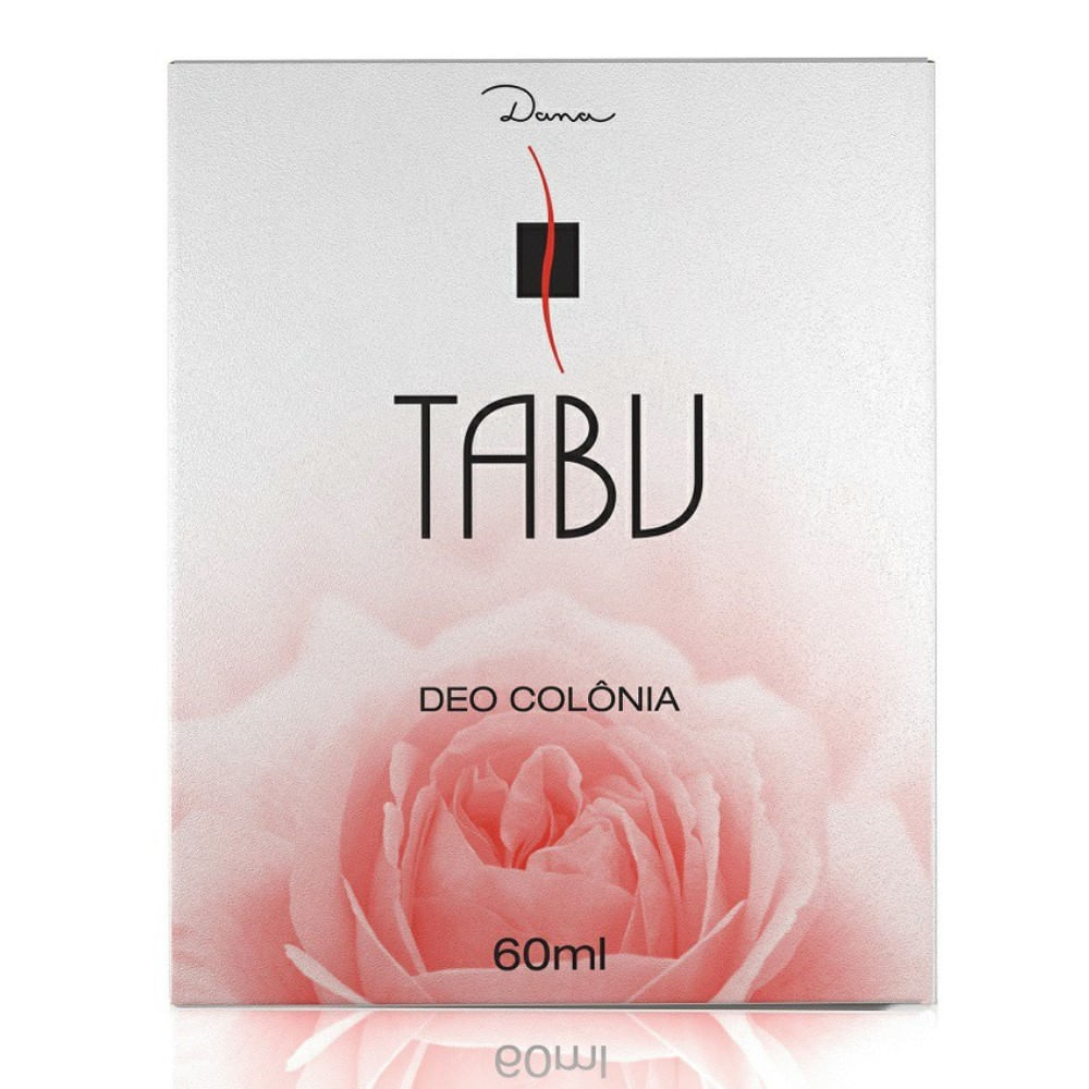 Colônia Tabu Tradicional 60ml - Drogaria Venancio