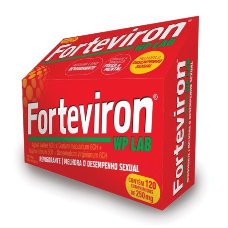 Forteviron Wp Lab 120 Comprimidos - Drogaria Venancio