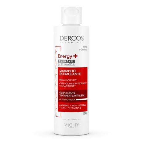 Shampoo Vichy Dercos Energy+ Antiqueda 200g - Drogaria Venancio