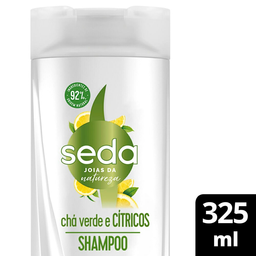 Shampoo Seda Recarga Natural Pureza Detox 325ml - Drogaria Venancio