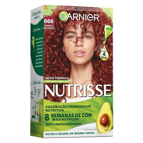 Tintura Garnier Nutrisse 666 - Pimenta Malagueta - Drogaria Venancio