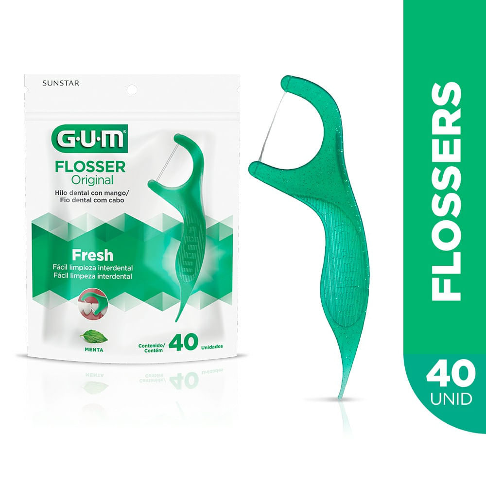 Mini Flosser Gum Original 40 Unidades - Drogaria Venancio