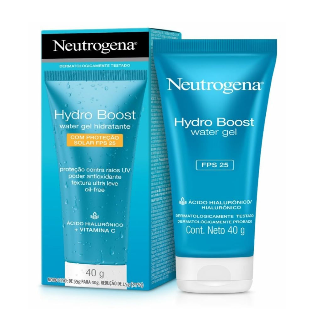 Gel Hidratante Facial Neutrogena Hydro Boost Fps25 40g - Drogaria Venancio