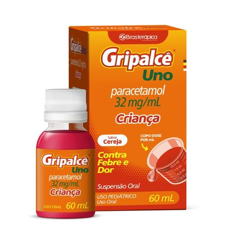 Gripalcê Uno Criança 32mg/ml Suspensão Oral 60ml - Drogaria Venancio