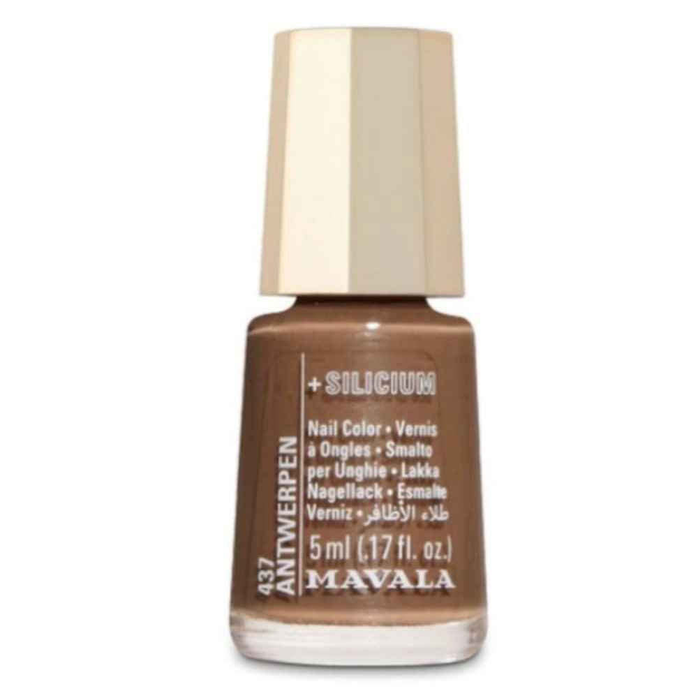 Esmalte Mavala Mini Color + Silicium 437 Antwerpen 5ml - Drogaria Venancio