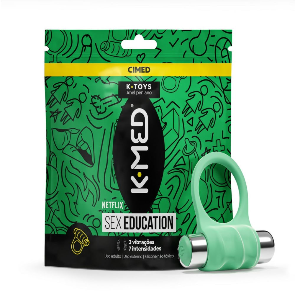 Anel Peniano K-Med K-Toys Sex Education 1 Unidade - Drogaria Venancio