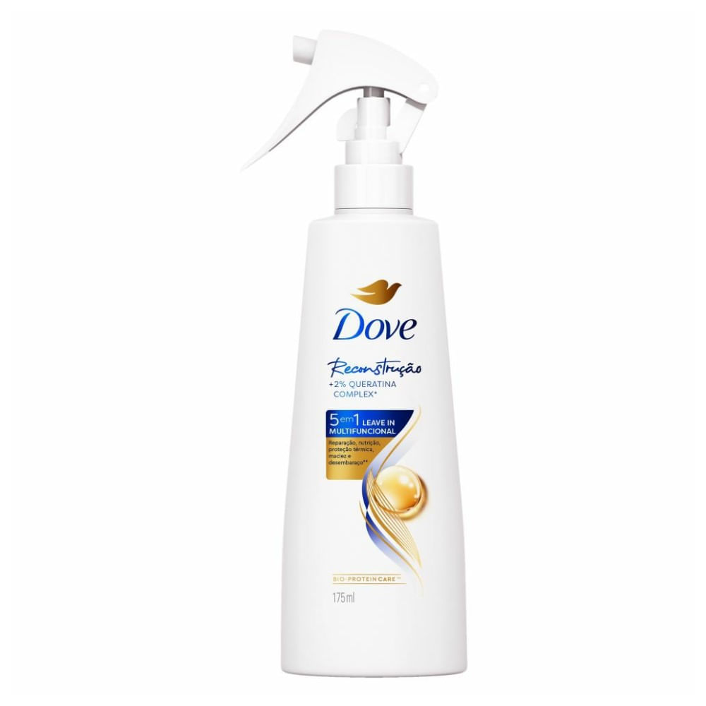 Leave-in Dove Reconstrução 5 em 1 Multifuncional 175ml - Drogaria Venancio