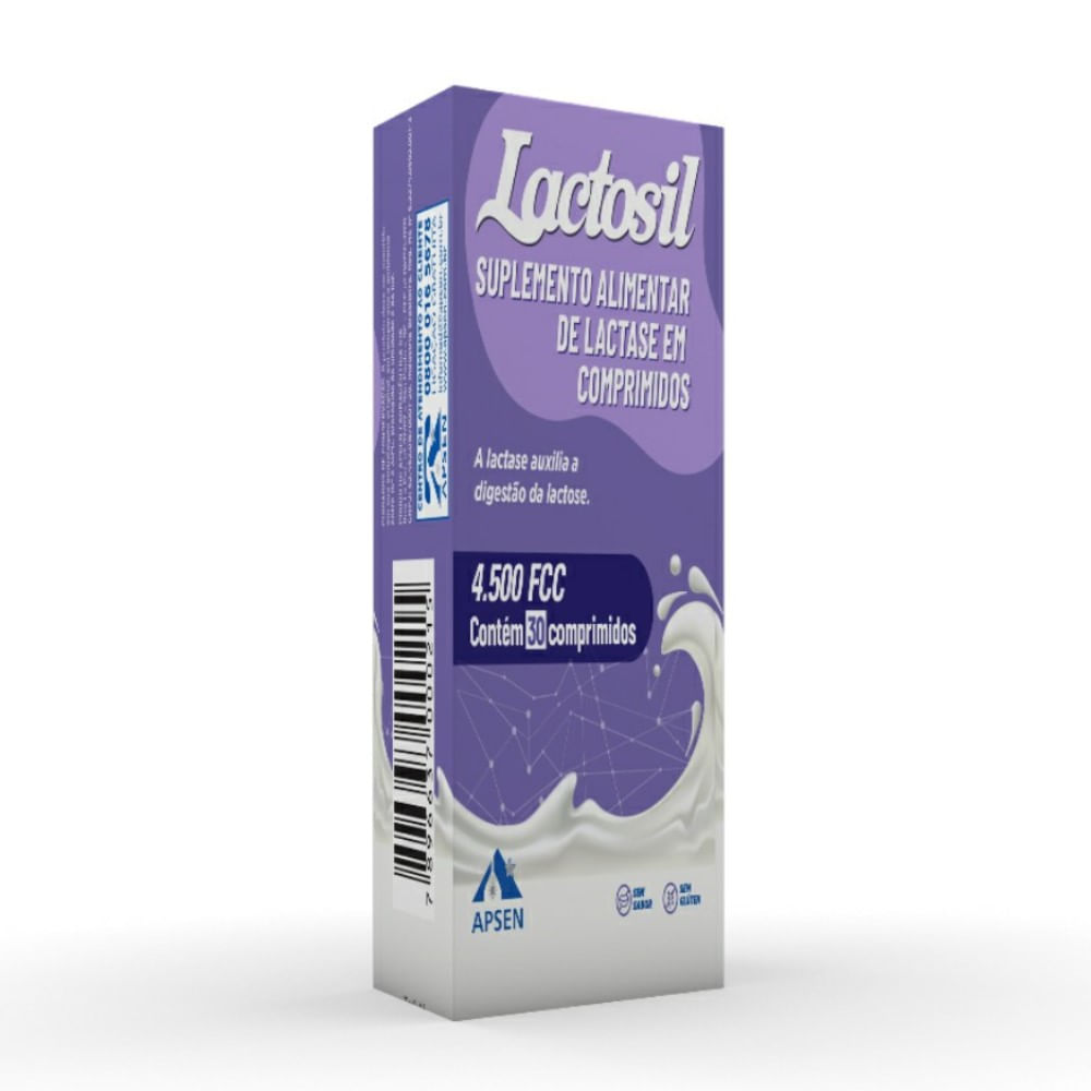 Lactosil 4.500 FCC 30 Comprimidos - Drogaria Venancio
