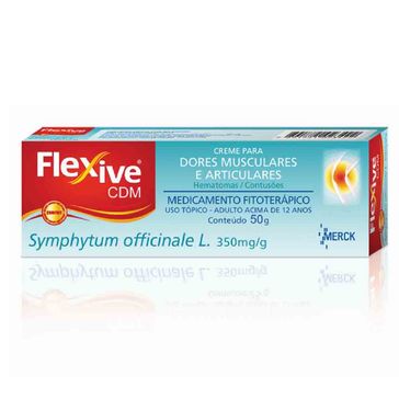 Flexive 350mg Merck 50g Creme - drogariavenancio