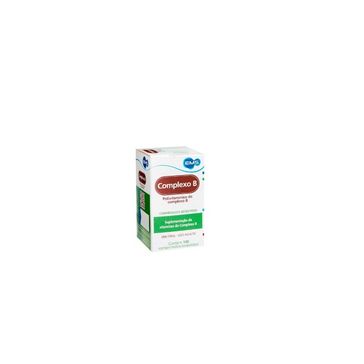 Vitamina Complexo B Ems 100 Comprimidos - drogariavenancio