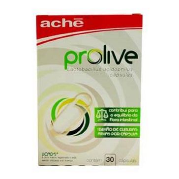 Prolive Aché 30 Cápsulas - drogariavenancio