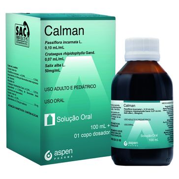 Calman Ativus 100ml Solução Oral - drogariavenancio