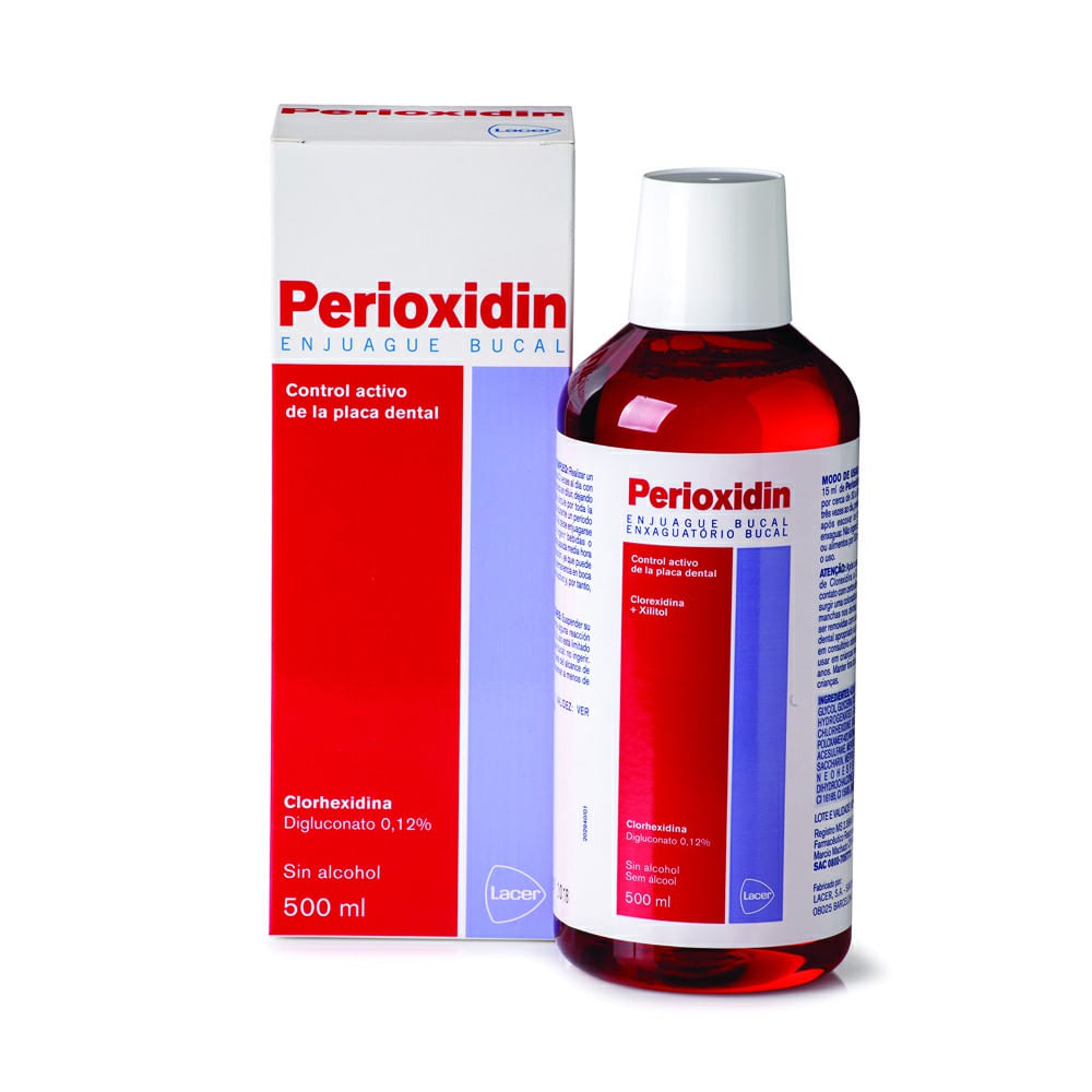 Enxaguatório Bucal Perioxidin 500ml - Drogaria Venancio