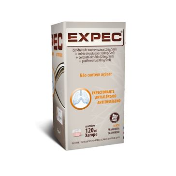 Xarope Expec 120ml - drogariavenancio