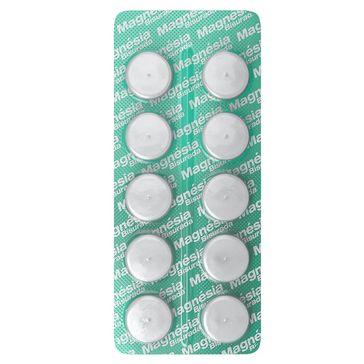Magnésia Bisurada Pfizer 10 Pastilhas - drogariavenancio