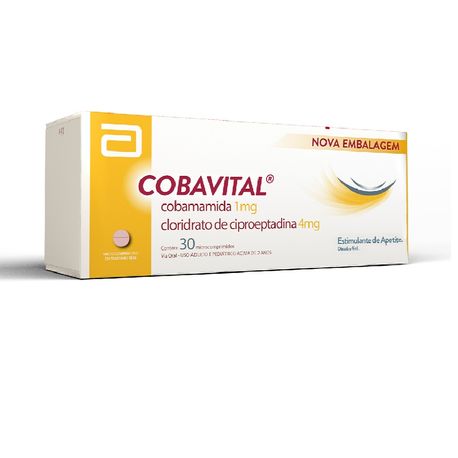 Cobavital 1mg/4mg Abbott 30 Microcomprimidos - Drogaria Venancio
