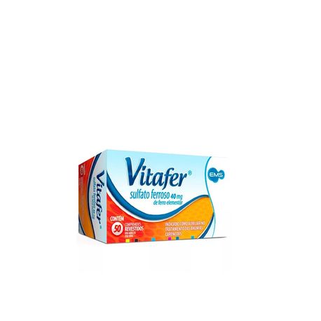 Vitafer Ems 50 Comprimidos - Drogaria Venancio