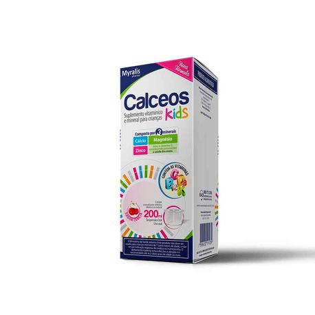Calceos Kids Myralis 200ml Solução Oral - Drogaria Venancio
