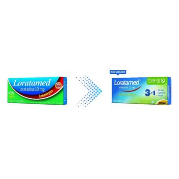 Loratamed 10mg Cimed 12 Comprimidos - drogariavenancio