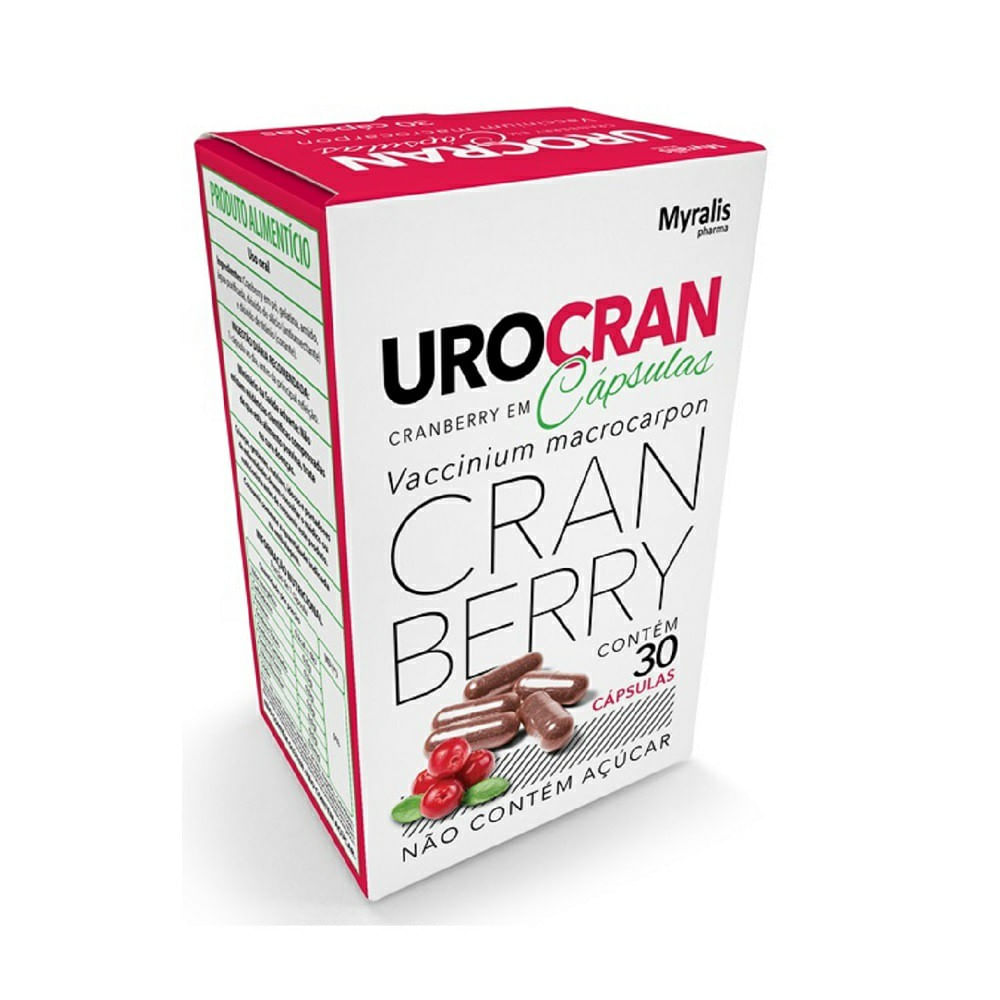 Urocran Myralis 30 Cápsulas - Drogaria Venancio