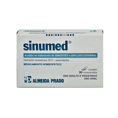 Sinumed Almeida Prado 30 Comprimidos - Drogaria Venancio