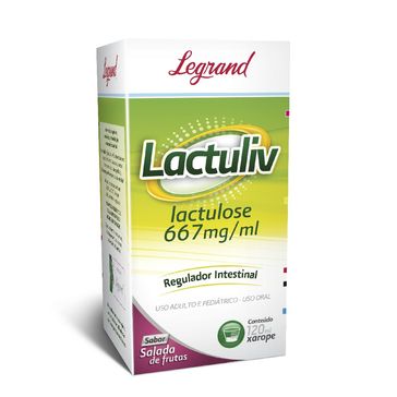 Lactuliv Sabor Salada De Frutas Legrand 120ml - drogariavenancio