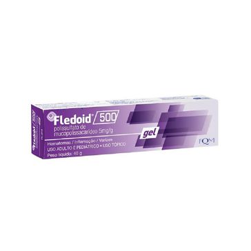 Fledoid 500mg Gel 40g - drogariavenancio