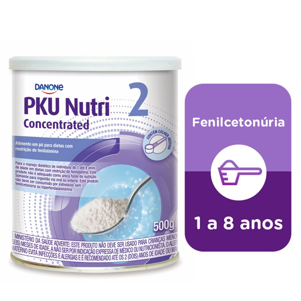 Pku Nutri Concentrated 2 500G - Drogaria Venancio