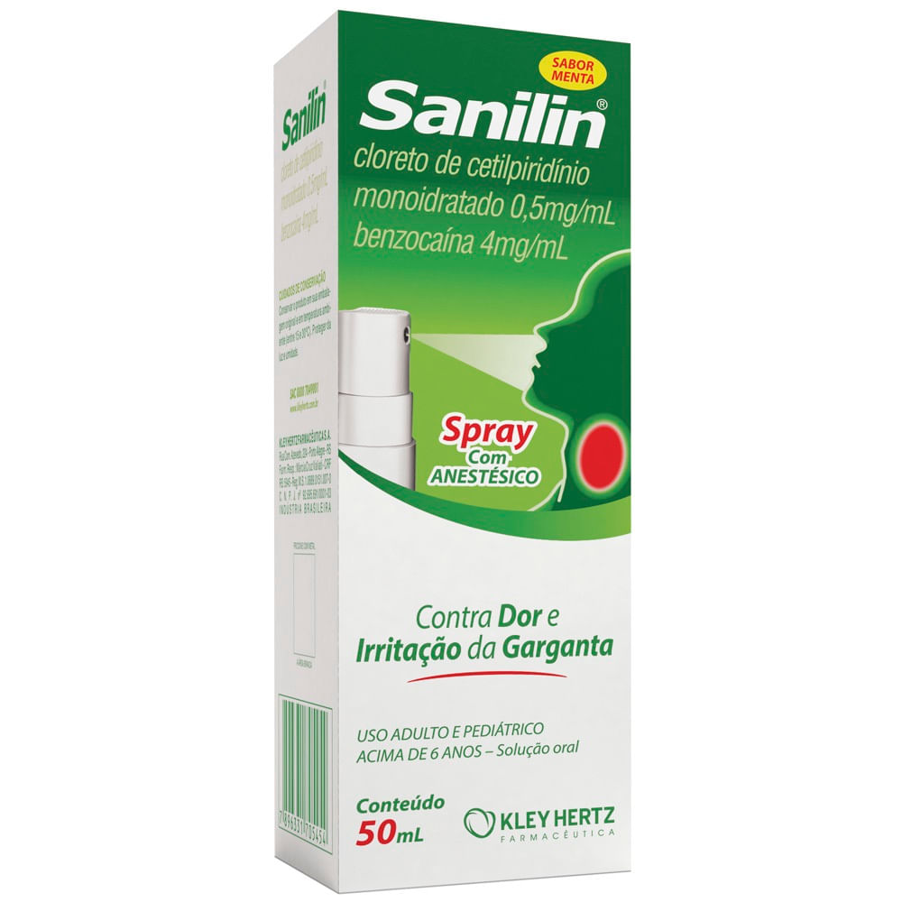 Sanilin Spray 50ml - Drogaria Venancio