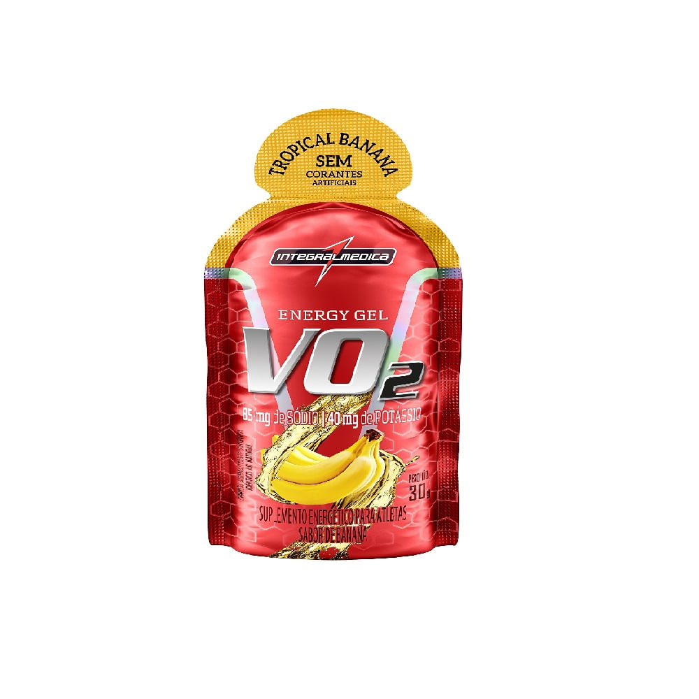 Vo2 Integralmédica Gel Energy Banana 30g - Drogaria Venancio