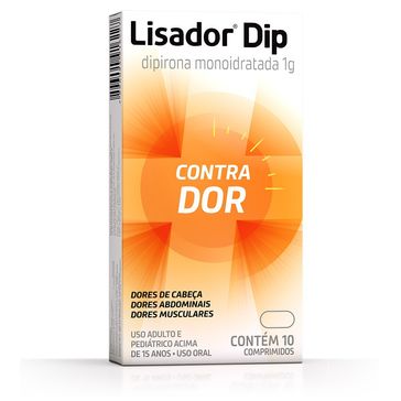 Lisador Dip 1g Hypera 10 Comprimidos - drogariavenancio