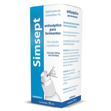 Simsept Spray Labsimoes 50ml - drogariavenancio