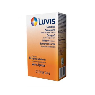 Suplemento Vitamínico Luvis S 30 Cápsulas Gelatinosas - drogariavenancio