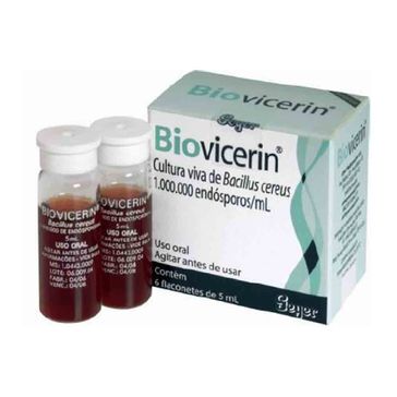 Biovicerin 6 flaconetes 5ml - drogariavenancio