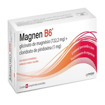 Magnen B6 60 comprimidos revestidos - drogariavenancio