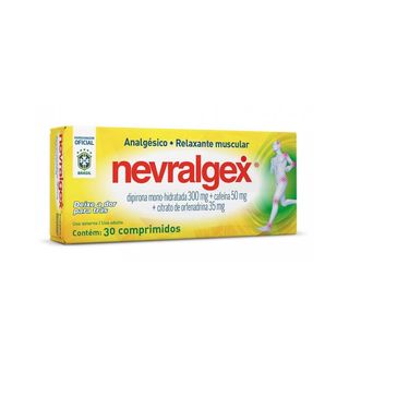 Nevralgex Cimed 30 - drogariavenancio