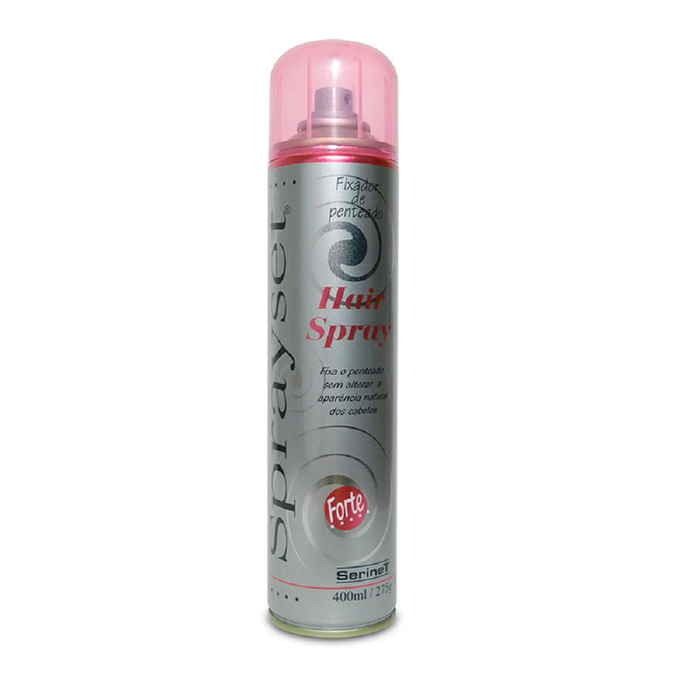 Hair Spray Sprayset Forte 400ml - Drogaria Venancio