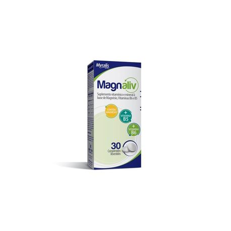 Suplemento Vitamínico Magnaliv Myralis 30 Comprimidos - Drogaria Venancio