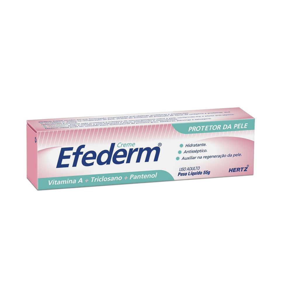 Efederm Creme 55g - Drogaria Venancio