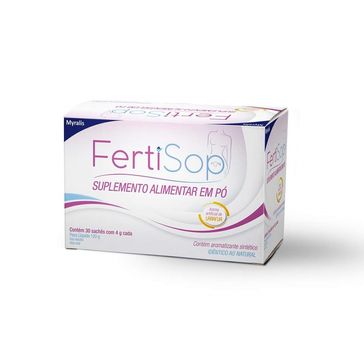 Suplemento Alimentar Fertisop 30 Envelopes 120g - drogariavenancio