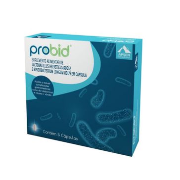 Suplemento Alimentar Probid 5 Cápsulas - drogariavenancio