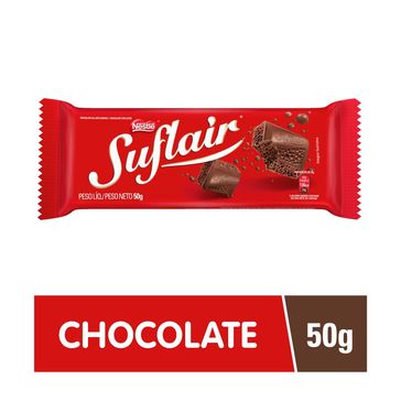 Chocolate Nestlé Suflair ao Leite 50g - drogariavenancio