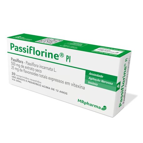 Passiflorine PI 500mg 20 comprimidos - Drogaria Venancio