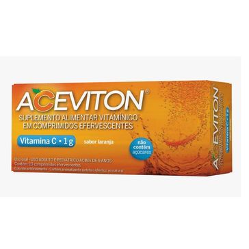 Aceviton 1g 10 Comprimidos Efervecentes - drogariavenancio